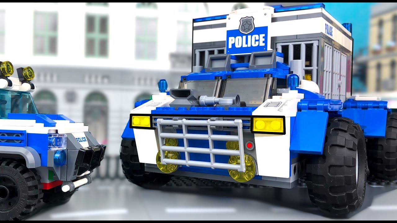 LEGO Police Chase & Prison Break | LEGO City Police Stories | Stop ...