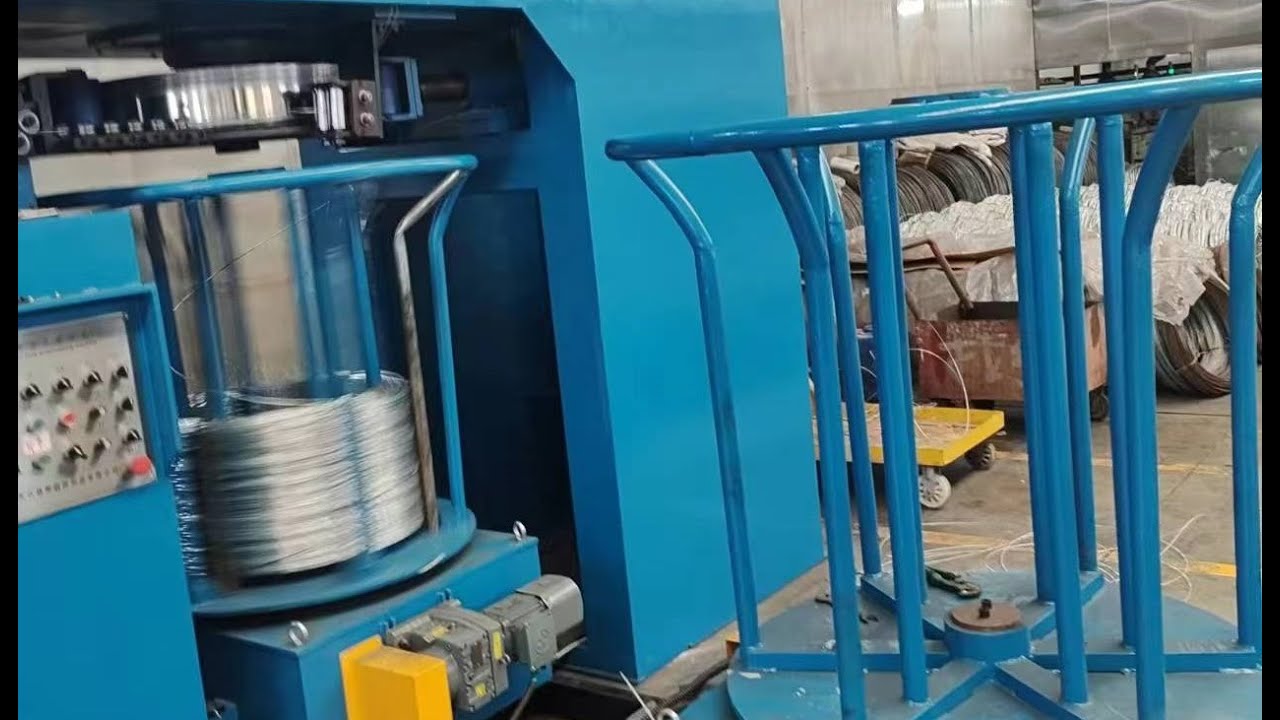 automatic wire winding machine high speed online - YouTube