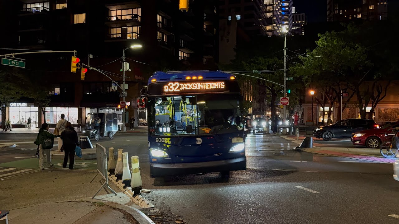 MTA Bus Company 2024 New Flyer Industries “Xcelsior” XD40 9302 on Route ...