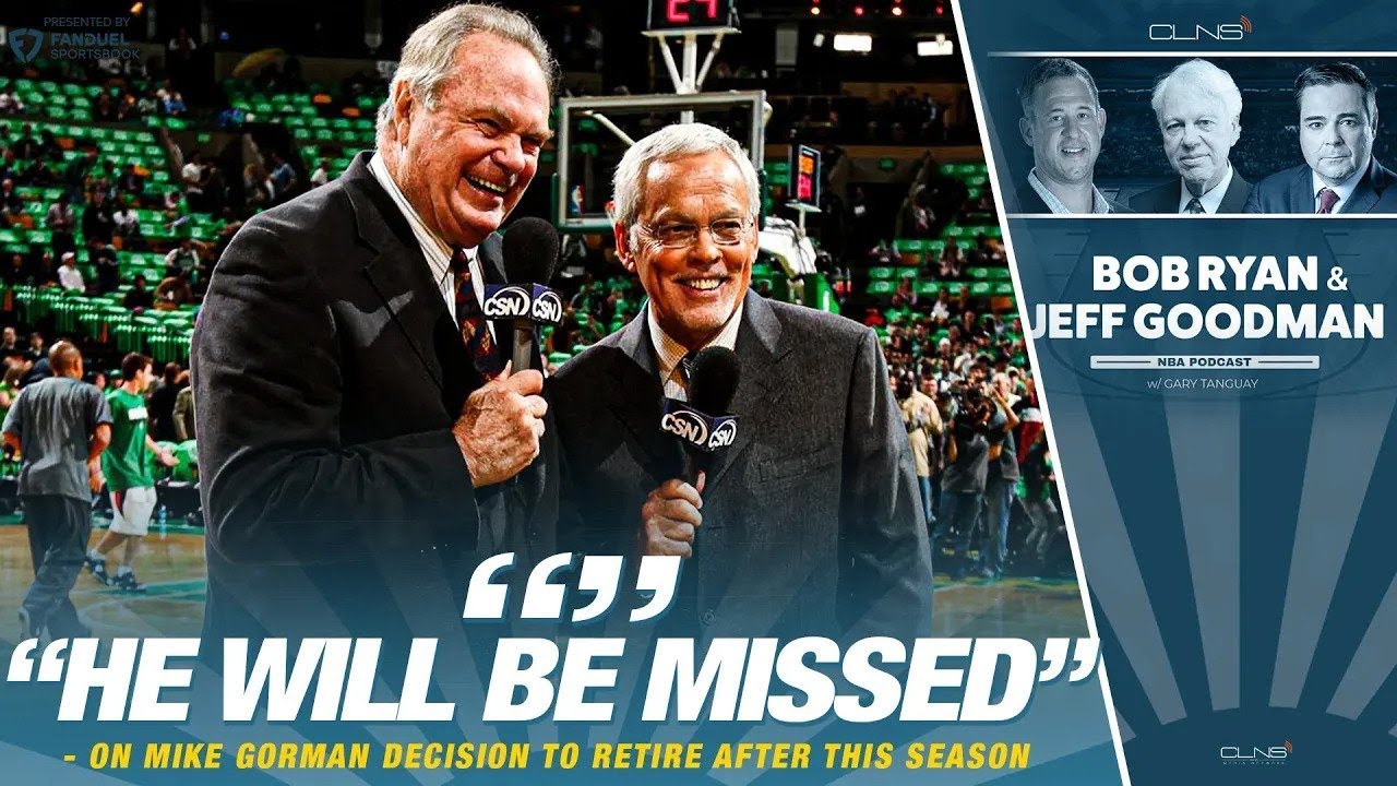 Bob Ryan Reacts to Mike Gorman Retirement as Celtics Voice - YouTube