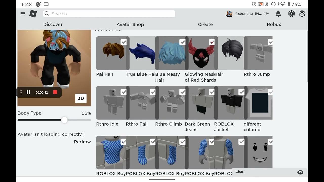 how to wear 2 hairs roblox mobile 2022 - YouTube