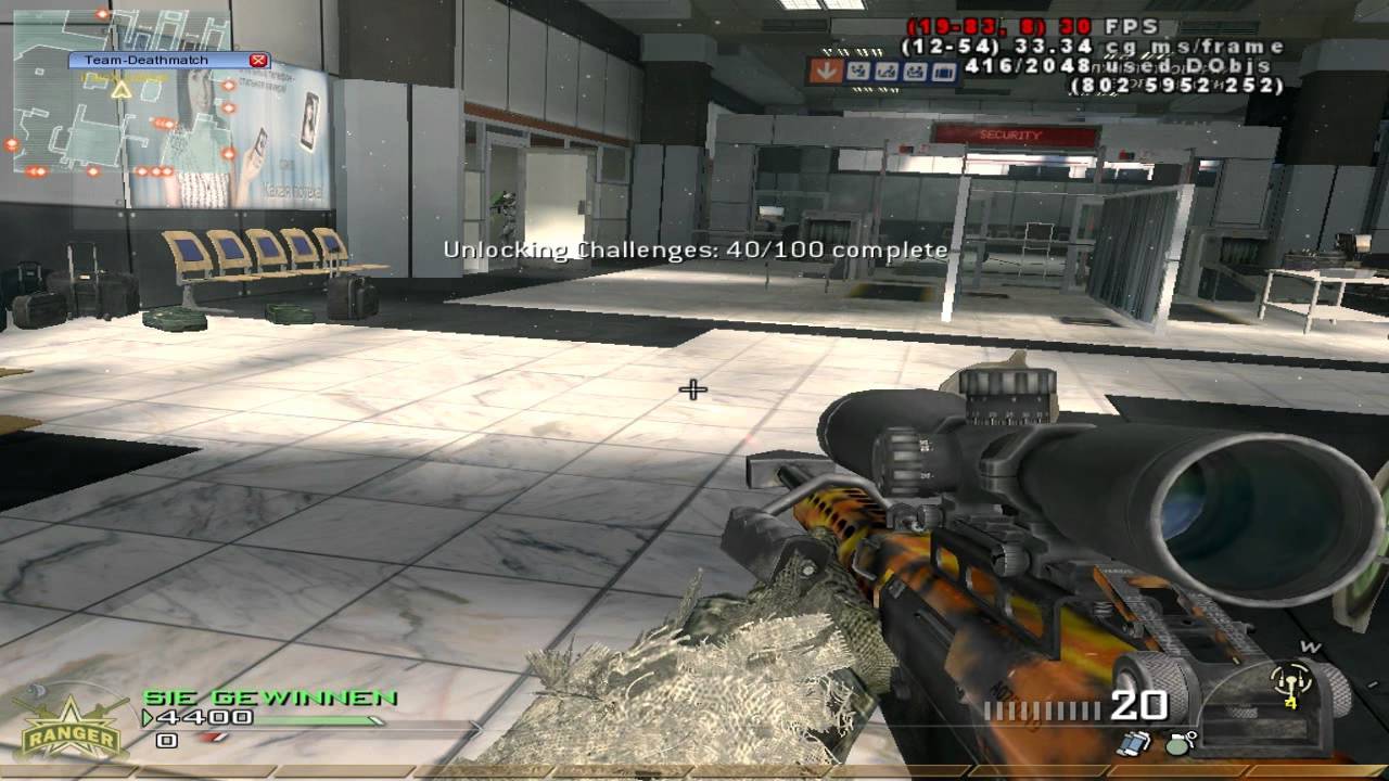 MW2 Challenge Lobby {PC} - YouTube