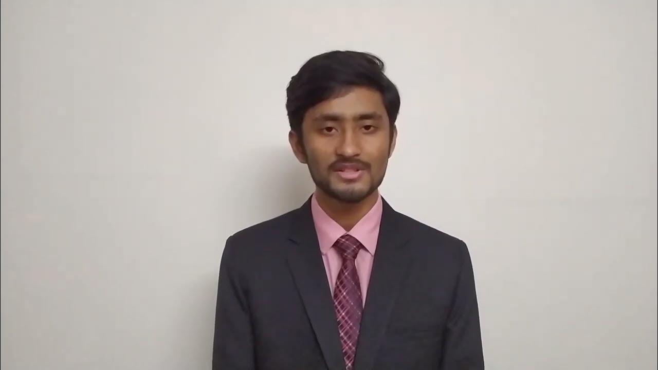 Video Resume | Rayan Ahmed | DIU - YouTube