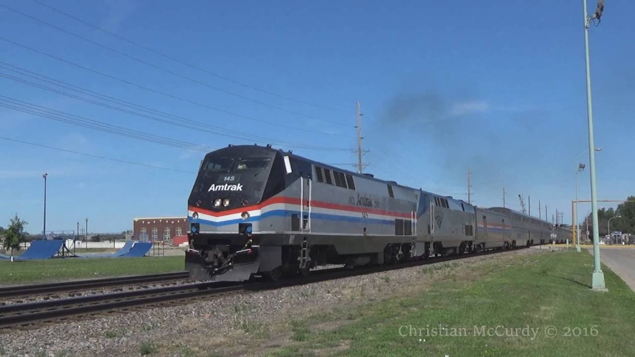 Railfanning in Ottumwa, IA w/ AMTK 145 - YouTube