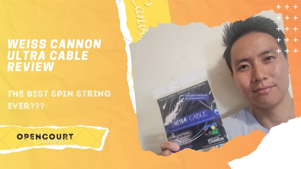 The Highest-Rated Spin String - Weiss Cannon Ultra Cable Review - YouTube
