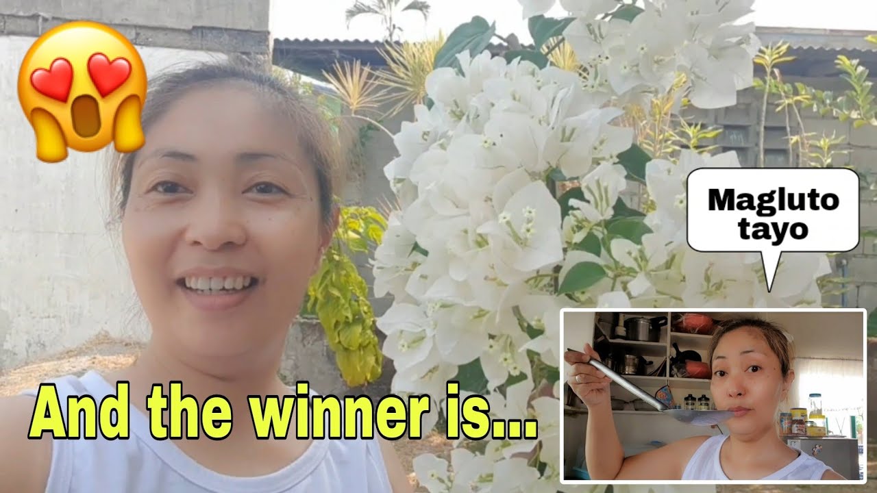 RUMAMPA WITH BOUQUET OF FLOWERS + OUR MENU SABADO DE GLORIA | Jinky EM ...