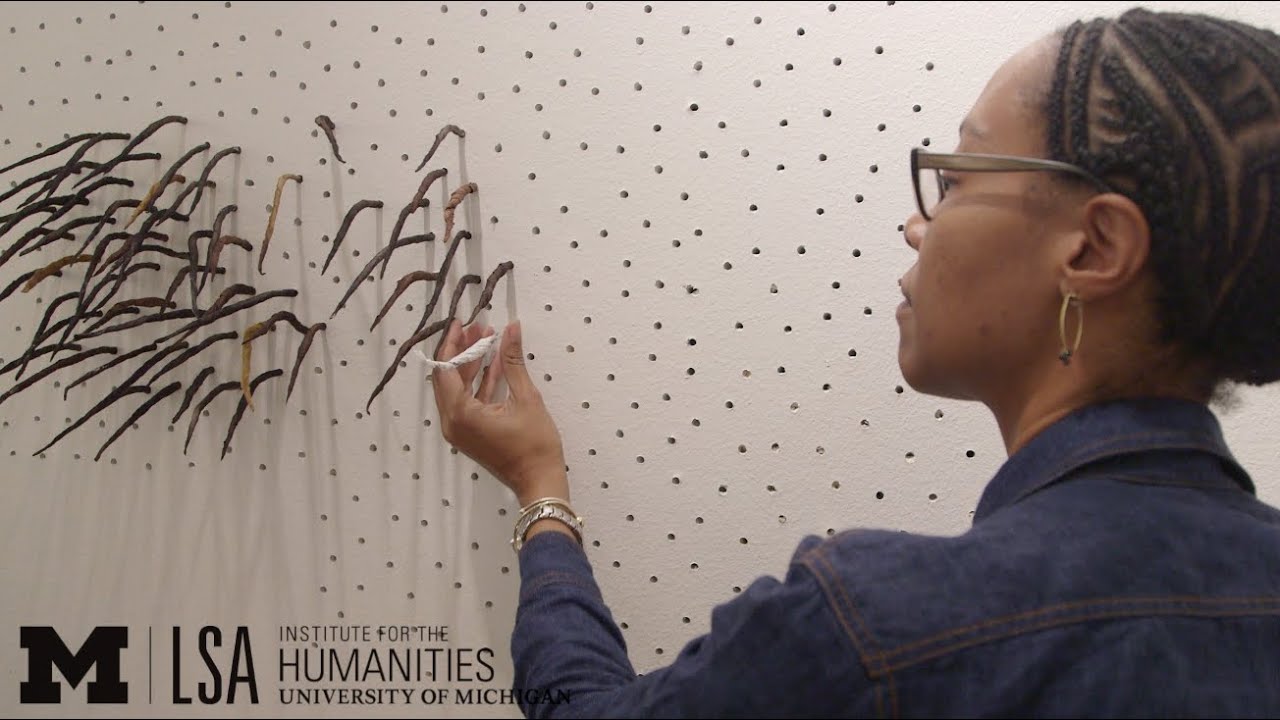 Sonya Clark: An Exhibition of New and Existing Work - YouTube