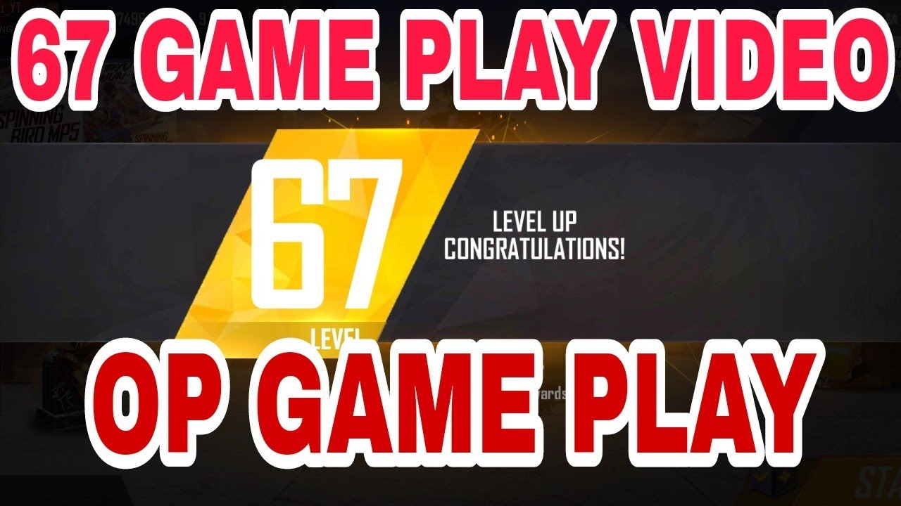 67 LEVEL GAME PLAY VIDEO ROAD TO 67 - YouTube