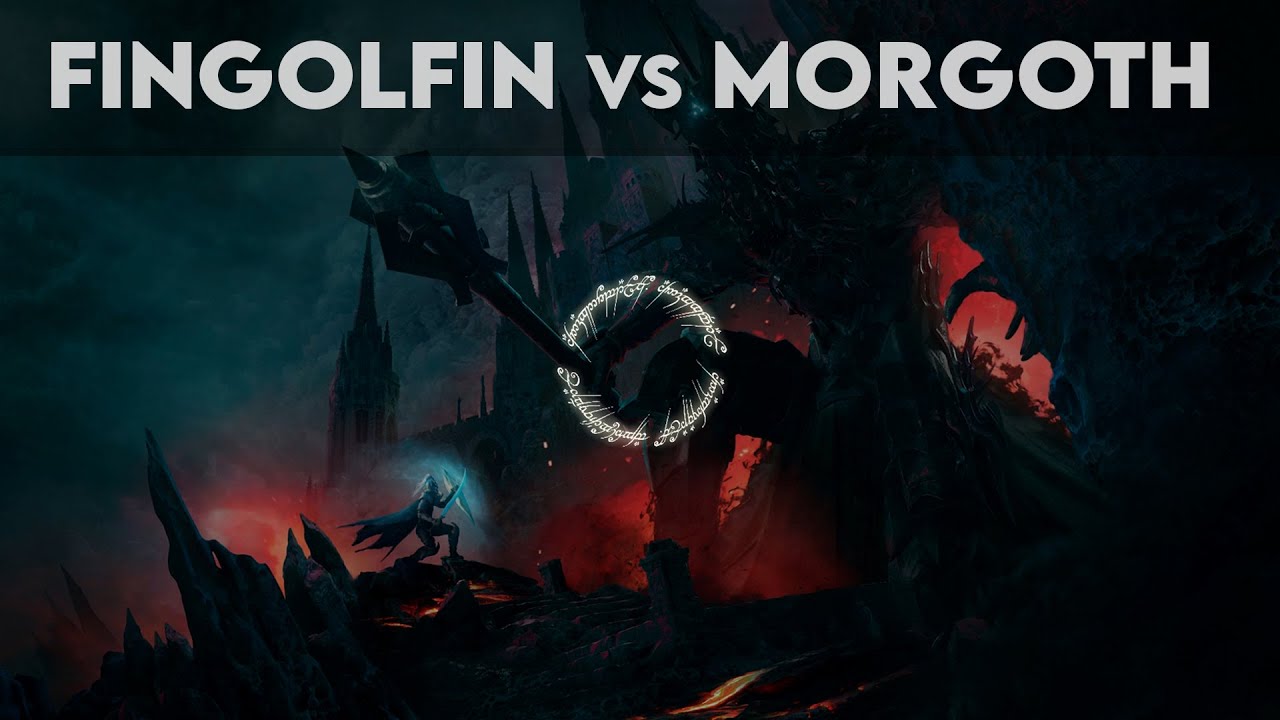 The Silmarillion Excerpt - Fingolfin vs Morgoth || Voice Over - YouTube