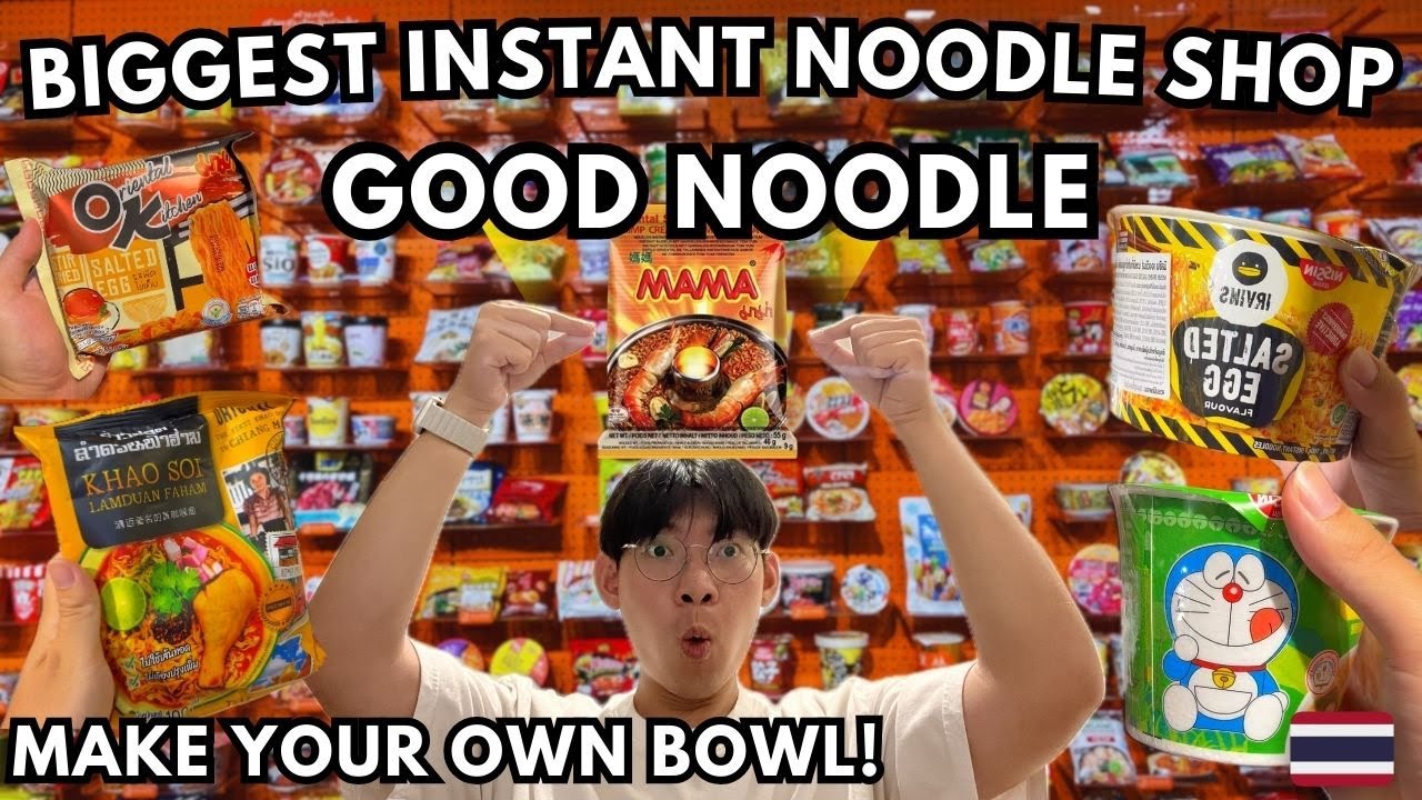 100+ Instant Noodles!? Exploring Thailand’s Biggest Instant Noodle Shop ...
