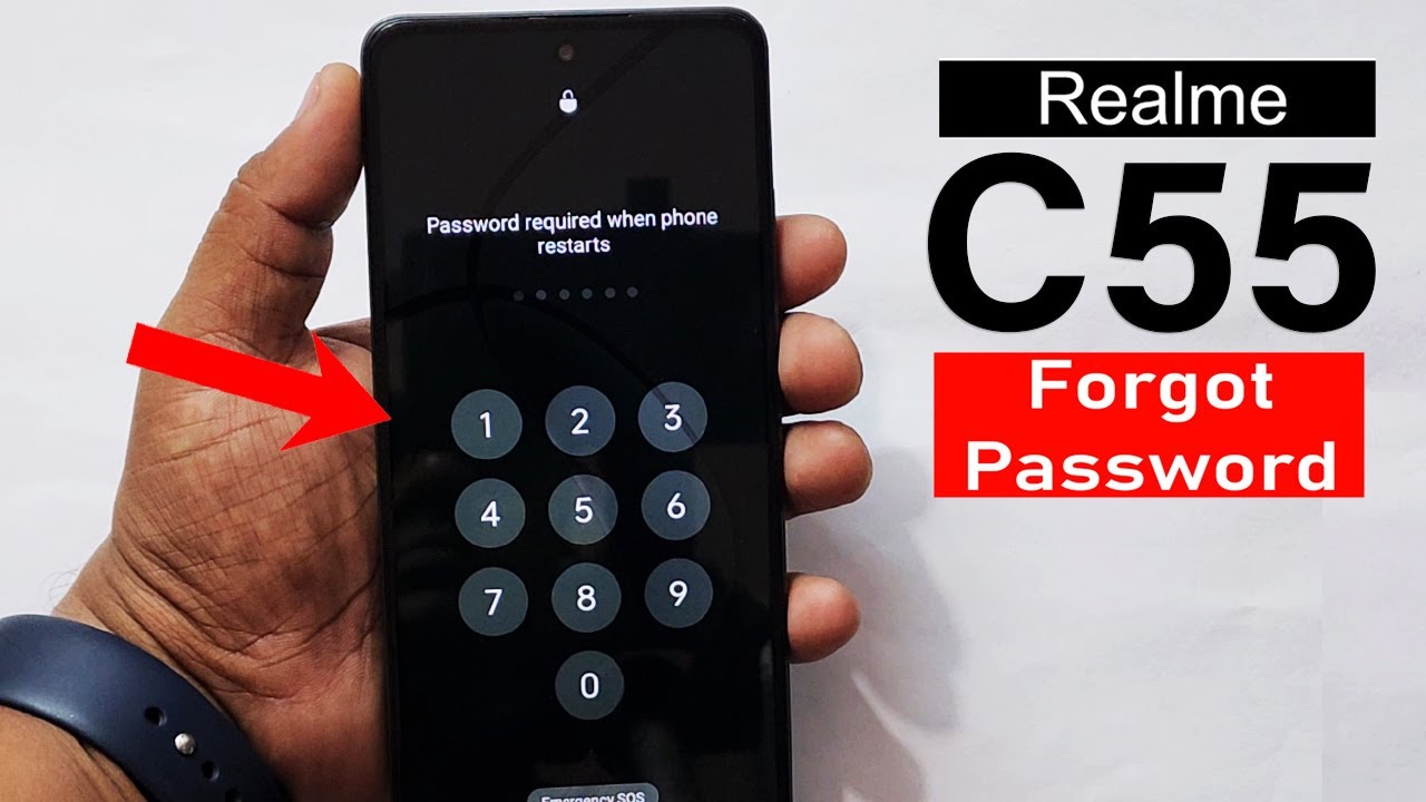 Forgot Your Password? Here's How To Unlocked " Realme C55 " - YouTube