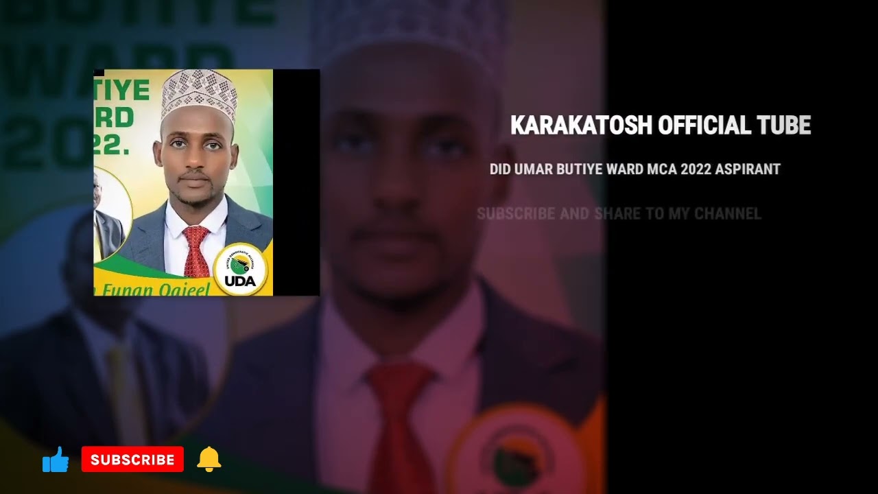 Did Umar Butiye ward Mca aspirant 2022 Campaign songs - YouTube