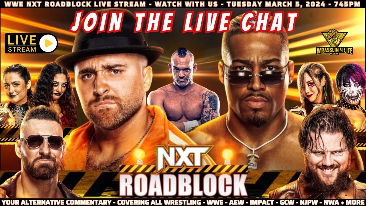 WWE NXT RoadBlock Live Stream - Join Our Live Chat (March 5, 2024) #wwe ...