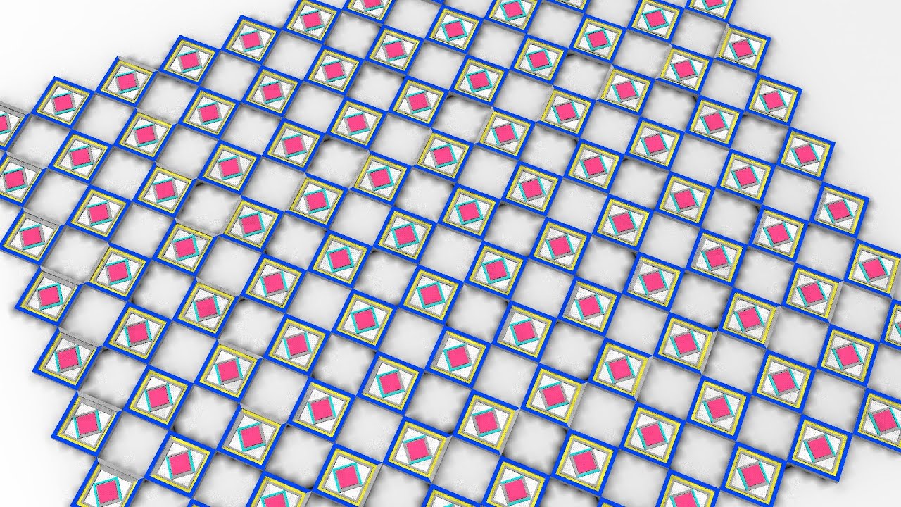 3D tiles for decorative building coloumns maya 2020 tutorial - YouTube