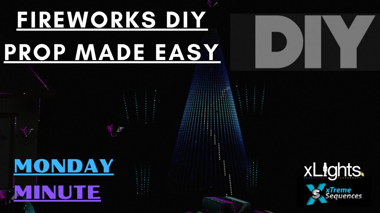 Fireworks DIY Prop Made Easy - YouTube