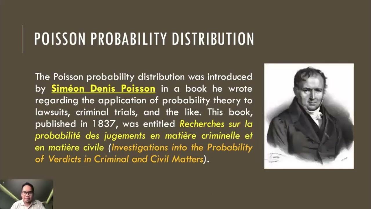 Statistics - Poisson Distributions - Introduction, Examples, and Mean & Variance - YouTube