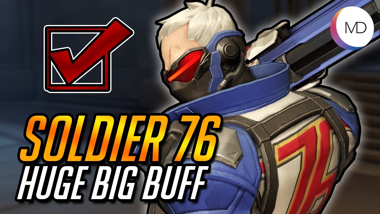 Overwatch New Update 2020｜Soldier 76 Buff!!! - YouTube