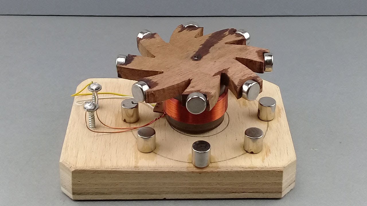 Free energy Generator 100 % Using Copper Coil and Magnet New 2020 At ...