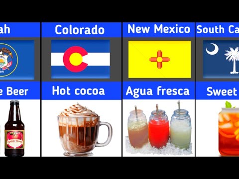 The Best Beverage Every State in America | Most Iconic Drink in Every U ...