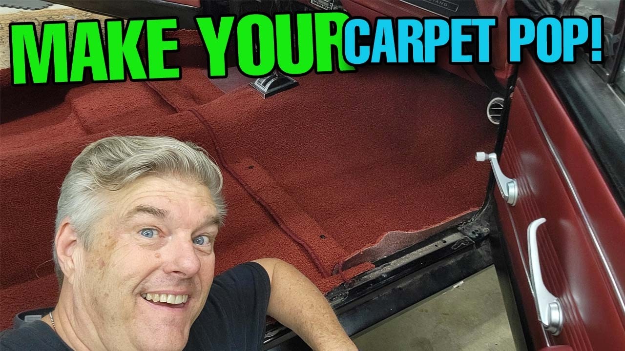 Installing Carpet in Your Classic Car - YouTube