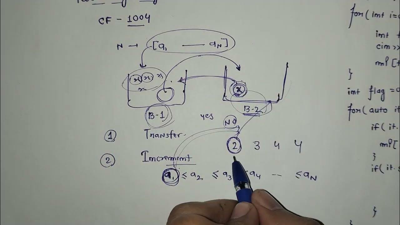 Problem B - Two large bags codeforces solutions || Codeforces round 1004 solutions - YouTube