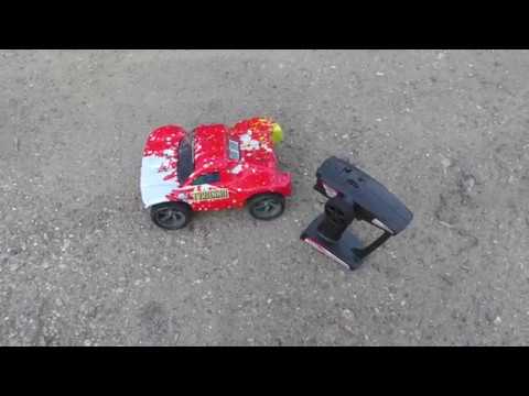 Знаменитый Himoto Tyronno E18SC пускаем на улице - YouTube