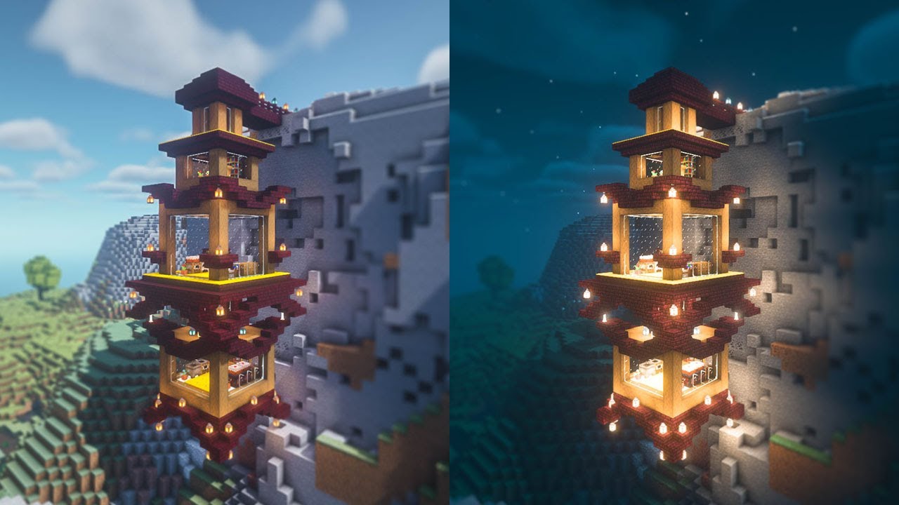 Minecraft | Floating House @Zaypixel - YouTube