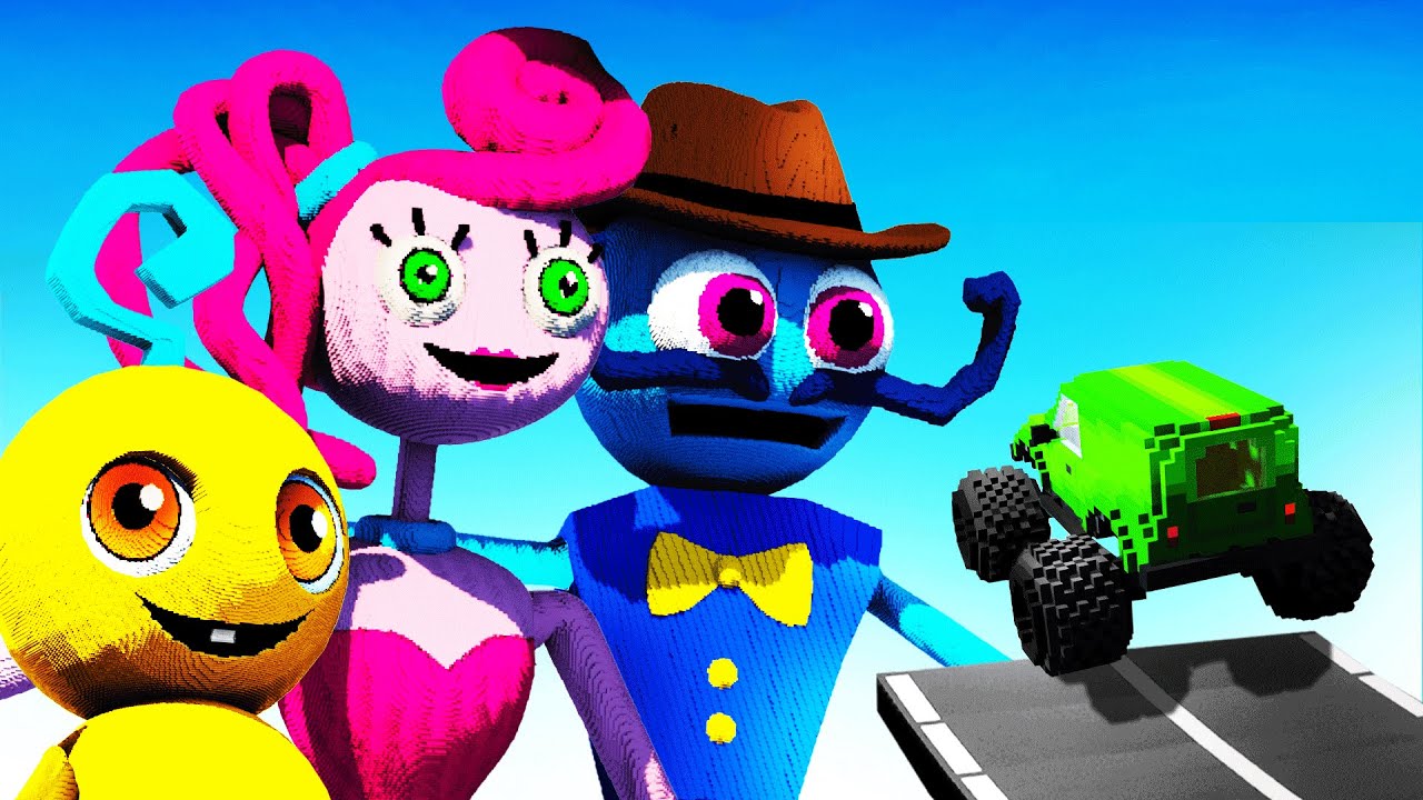 LONG LEGS FAMILY vs BIGGEST CAR - YouTube