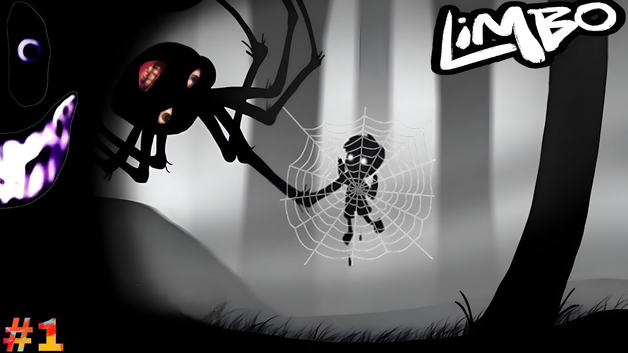 I CAUGHT IN THE SPIDER WEB 🕸️! | LIMBO GAMEPLAY - YouTube