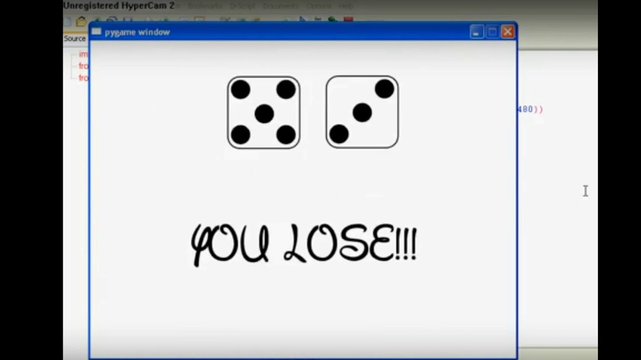 Simple Dice Game - YouTube