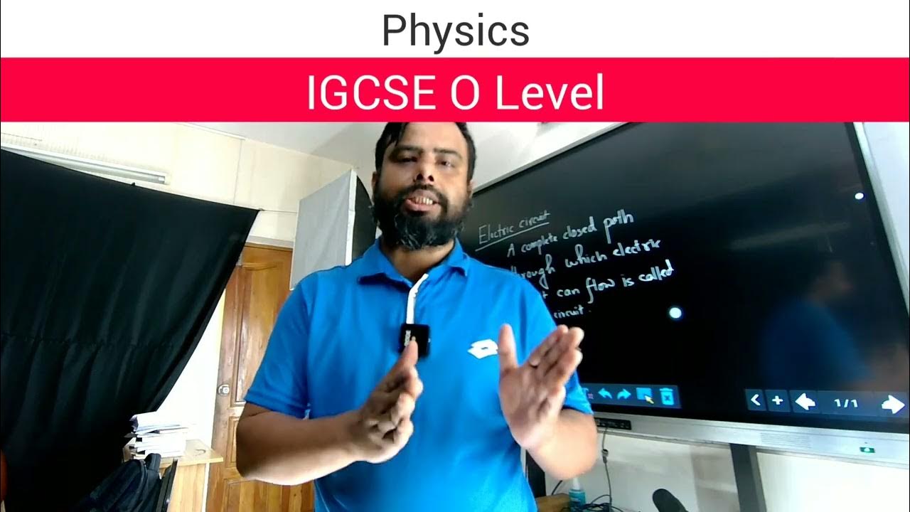 IGCSE Physics || Electric Circuit, Series and Parallel circuit || Jahangir's Science School ...