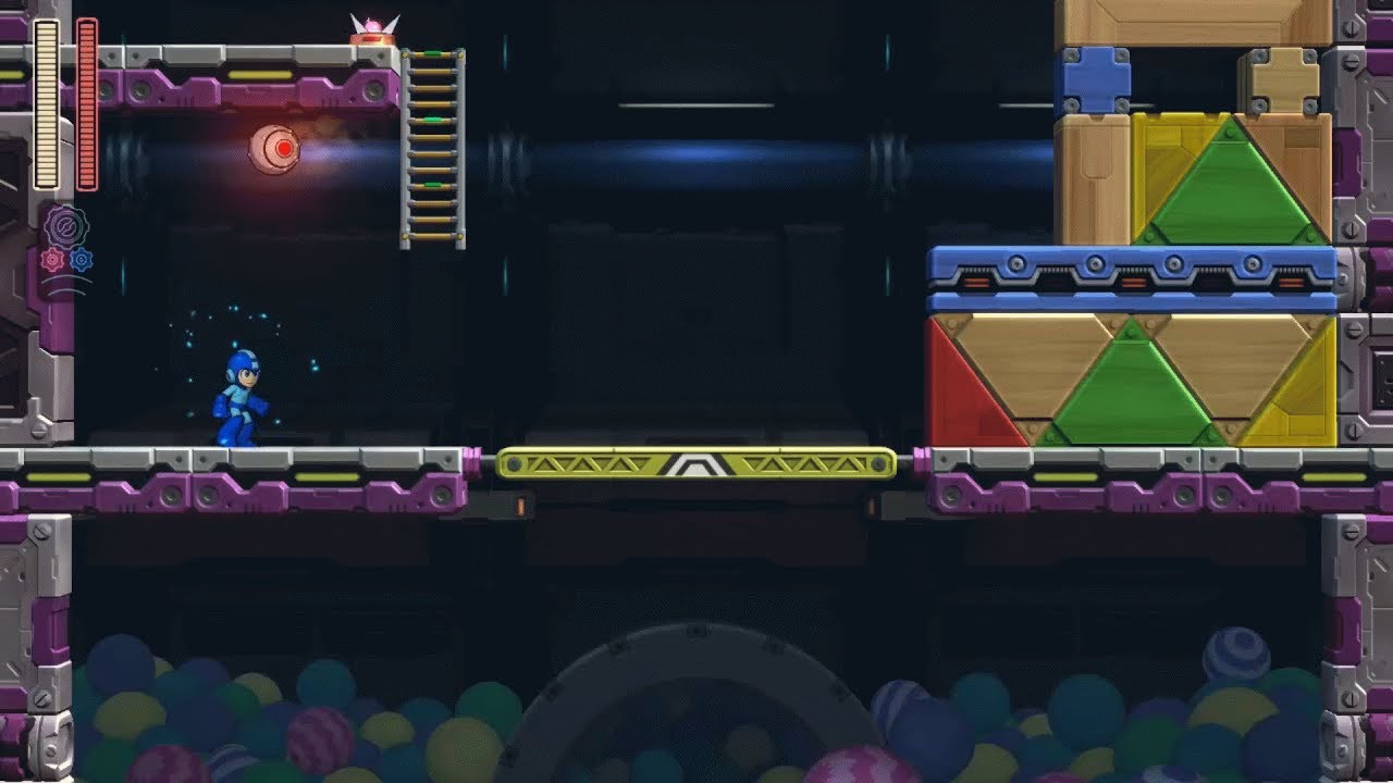 Mega Man 11 Blind Run - Pt 6 - Galaxy Bounce - YouTube