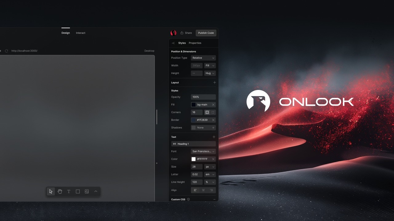Onlook Studio Alpha - YouTube