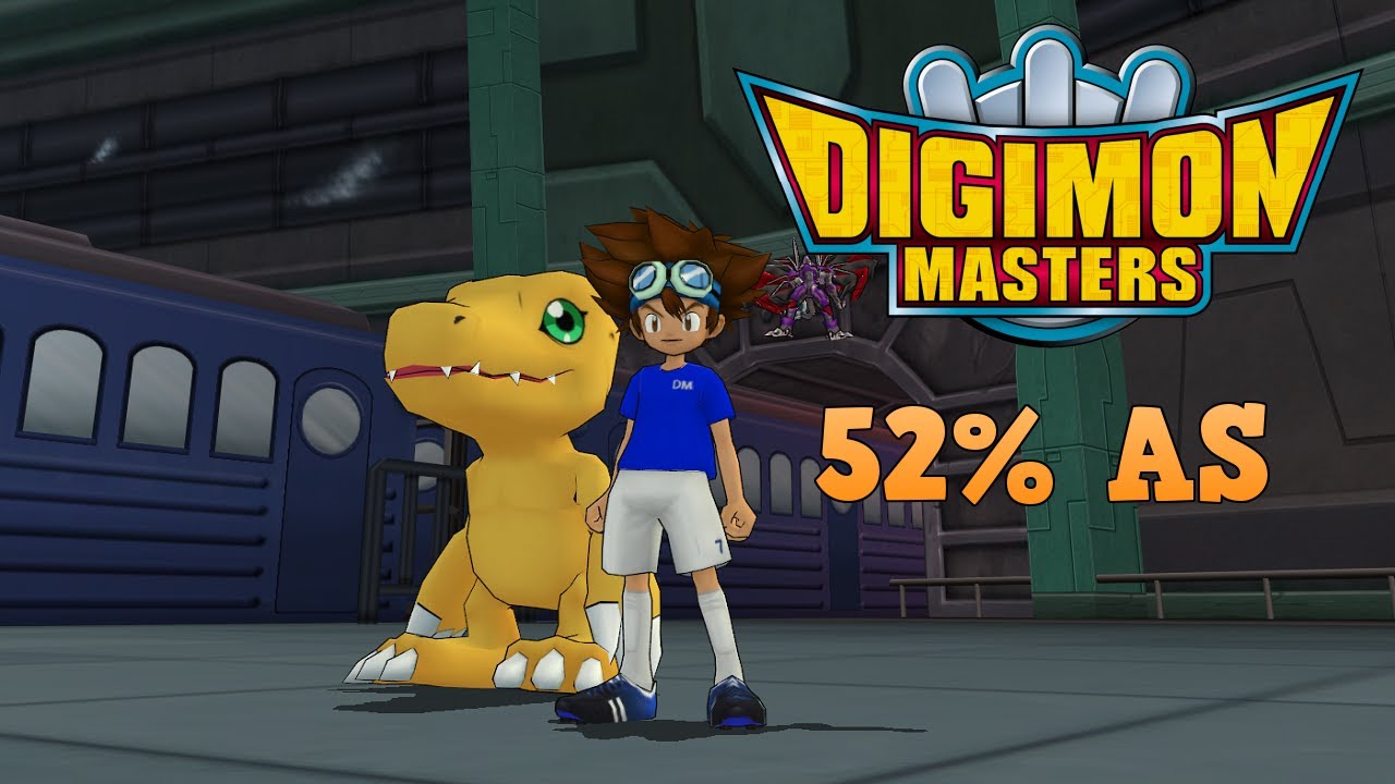 52% AS! Die Mature Blue Soccer Uniform! Let's Play Digimon Masters ...