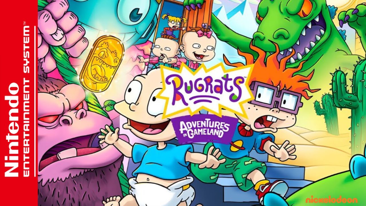Rugrats: Adventures in Gameland - NES Version - Official game - YouTube