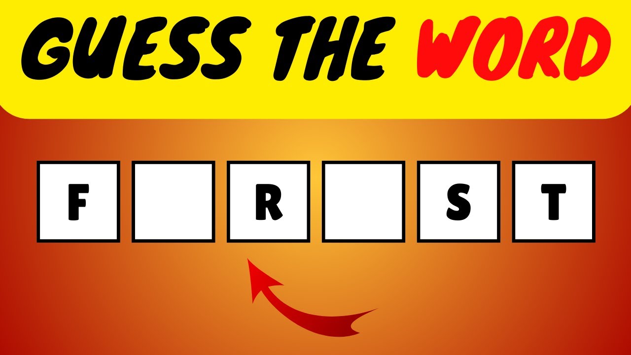 "The Vowel Drop Challenge: Can You Guess?" - YouTube