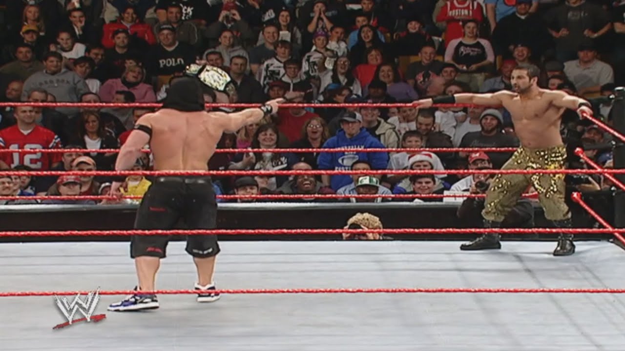 You Can't See Me Blind Fold Match John Cena vs Devari - YouTube