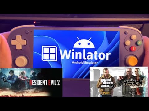 Retroid Pocket 5: Winlator gameplay - YouTube