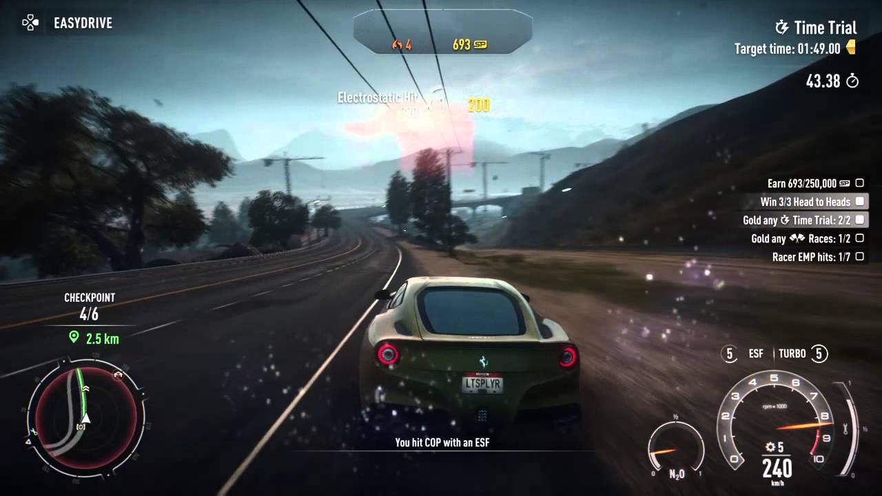 Need for Speed RIVALS Ferrari F12 Speed Challenge PS4 Gameplay HD - YouTube