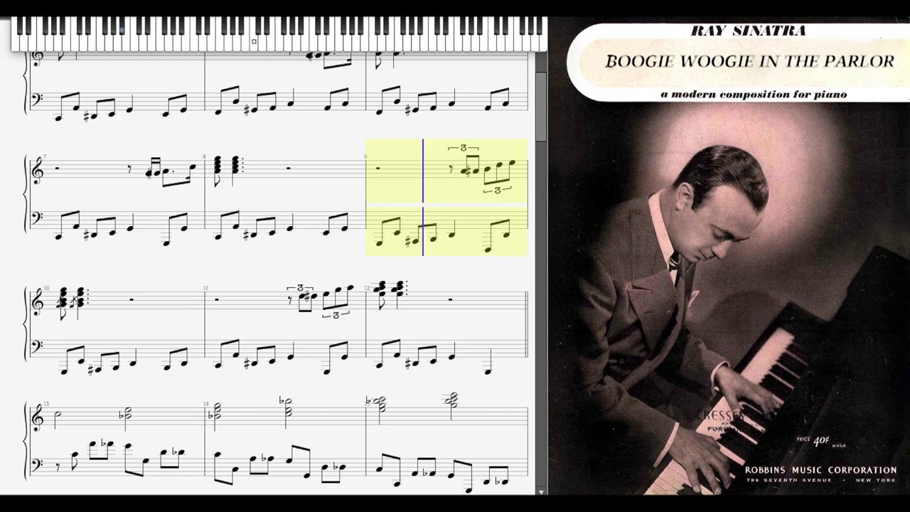 Boogie Woogie in the Parlor by Ray Sinatra 1944