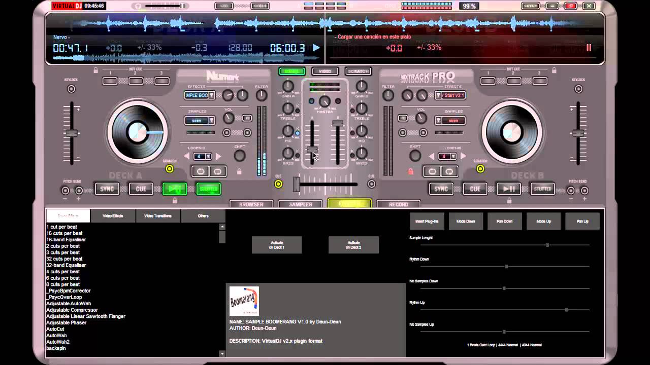 Virtual Dj Pro (full,plugins,skins,efects) - YouTube