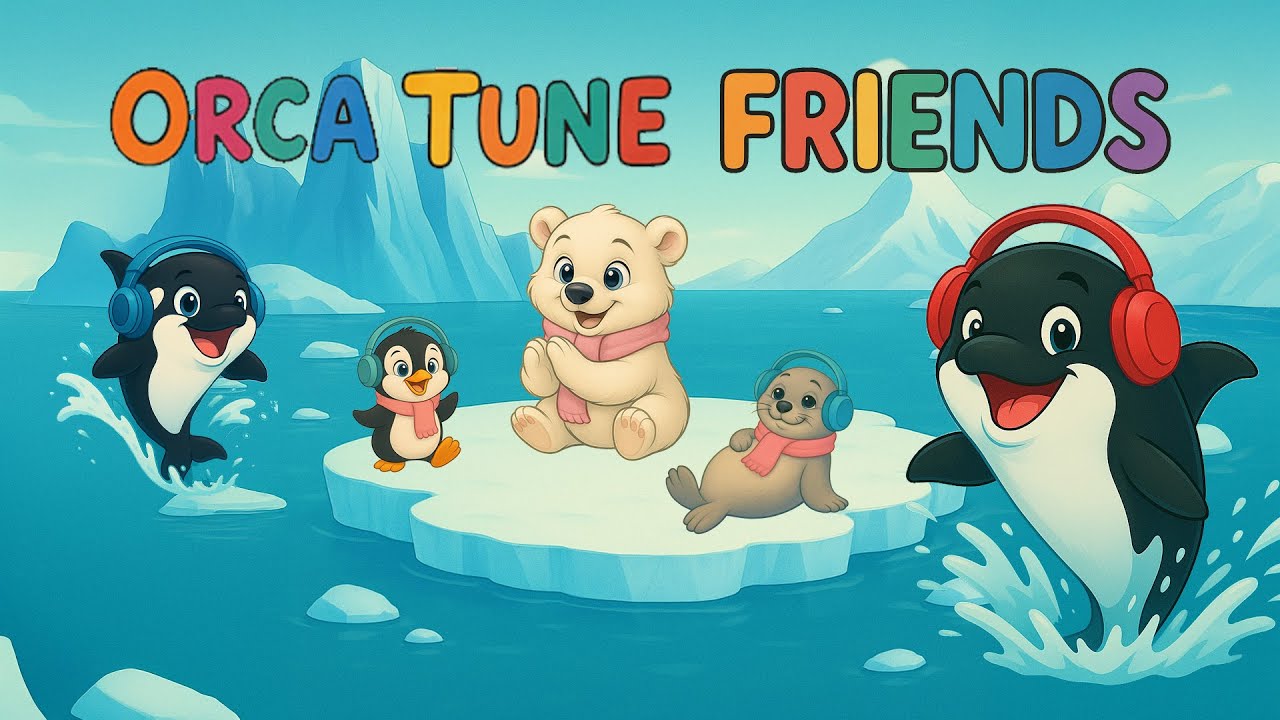 Orca Tune Friends | Cute Sea Animal Dance Song for Kids - YouTube