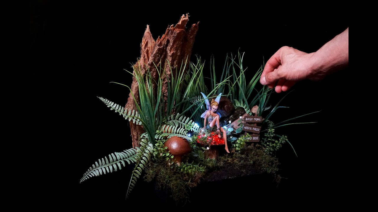 Building a Realistic FAIRY Diorama - YouTube