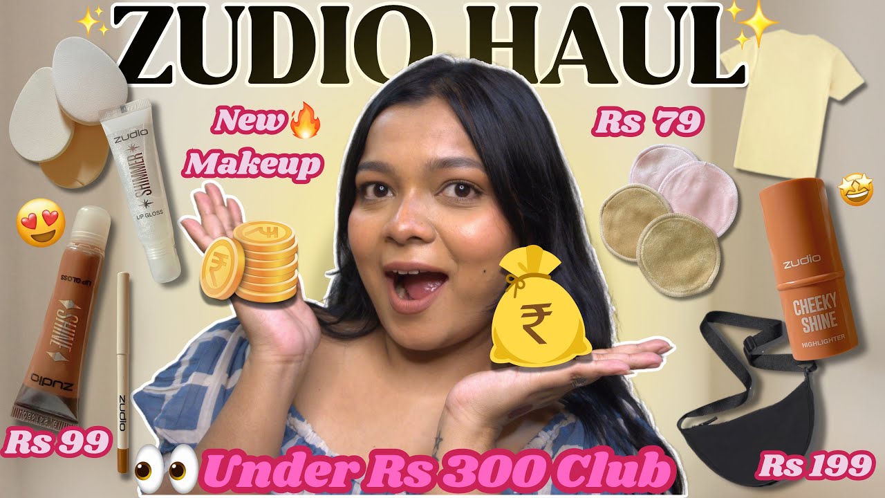 Zudio Haul Under ₹300! Trendy Makeup, Fashion Finds & Bags You’ll Love ...