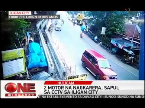 One Mindanao: Disgrasya ng 2 Motor sa Iligan City, Na-hulicam - YouTube