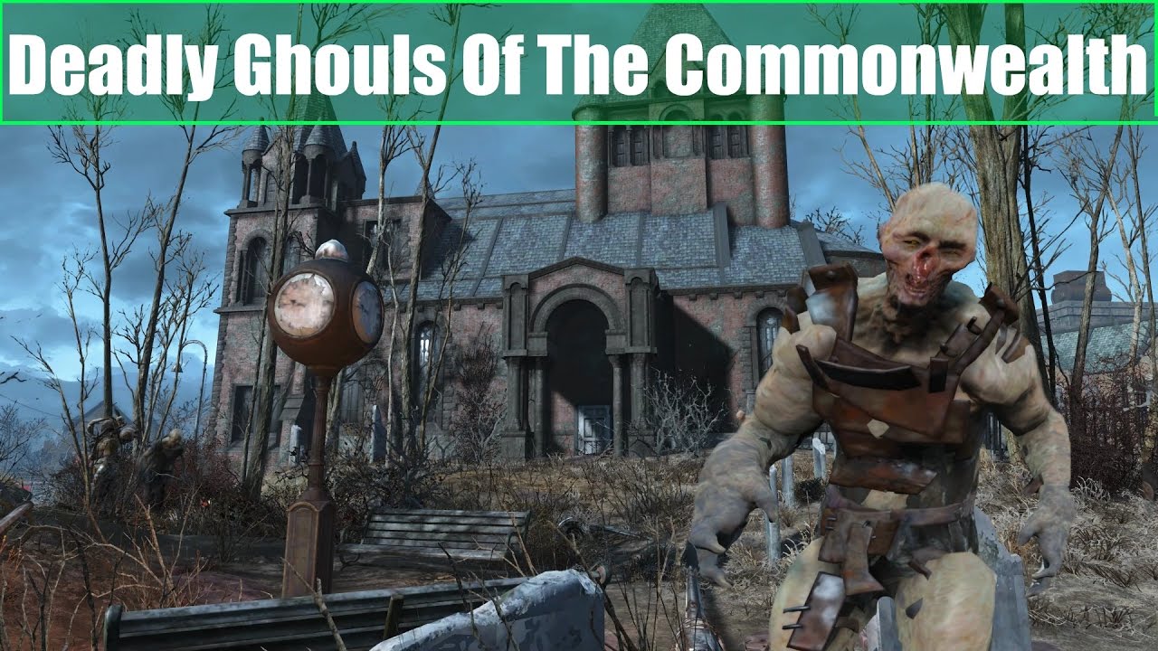 Fallout 4 Mods: Deadly Ghouls Of The CommonWealth - YouTube