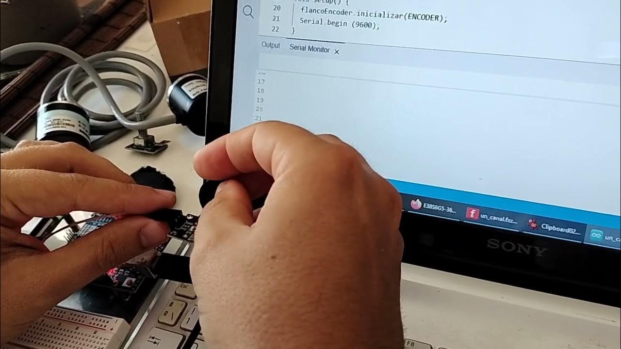 ARDUINO - Encoder óptico - YouTube