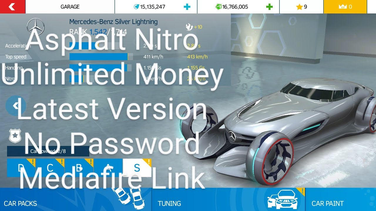 Asphalt Nitro Mod Apk Latest Version - YouTube