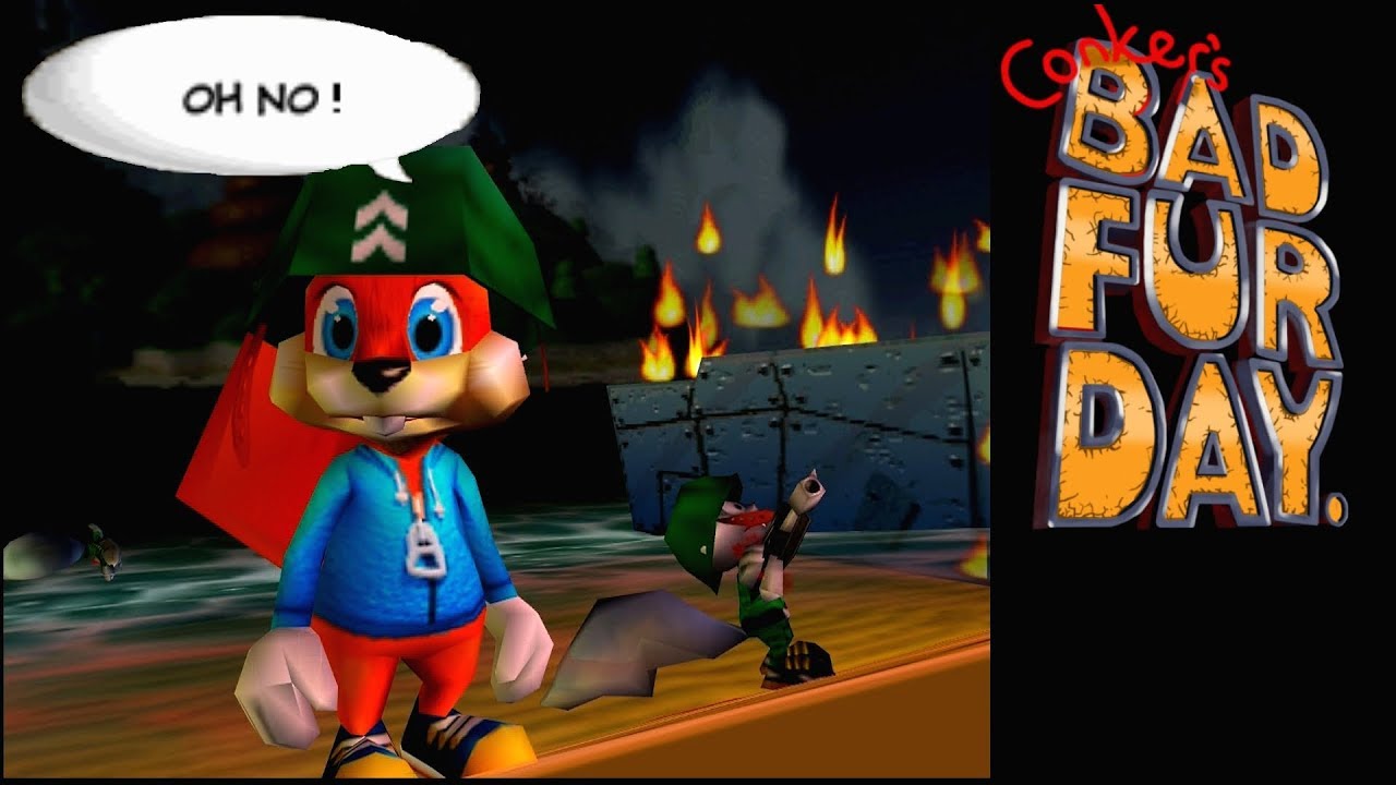 Conker's Bad Fur Day (N64) - Retroluolasto - YouTube