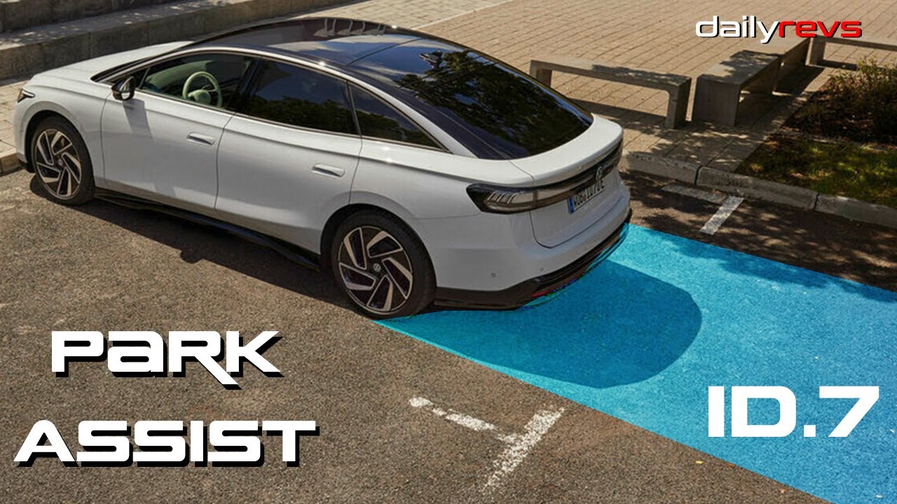 Effortless Parking with the Volkswagen ID.7's Smart Parking Assist | Demonstration - YouTube